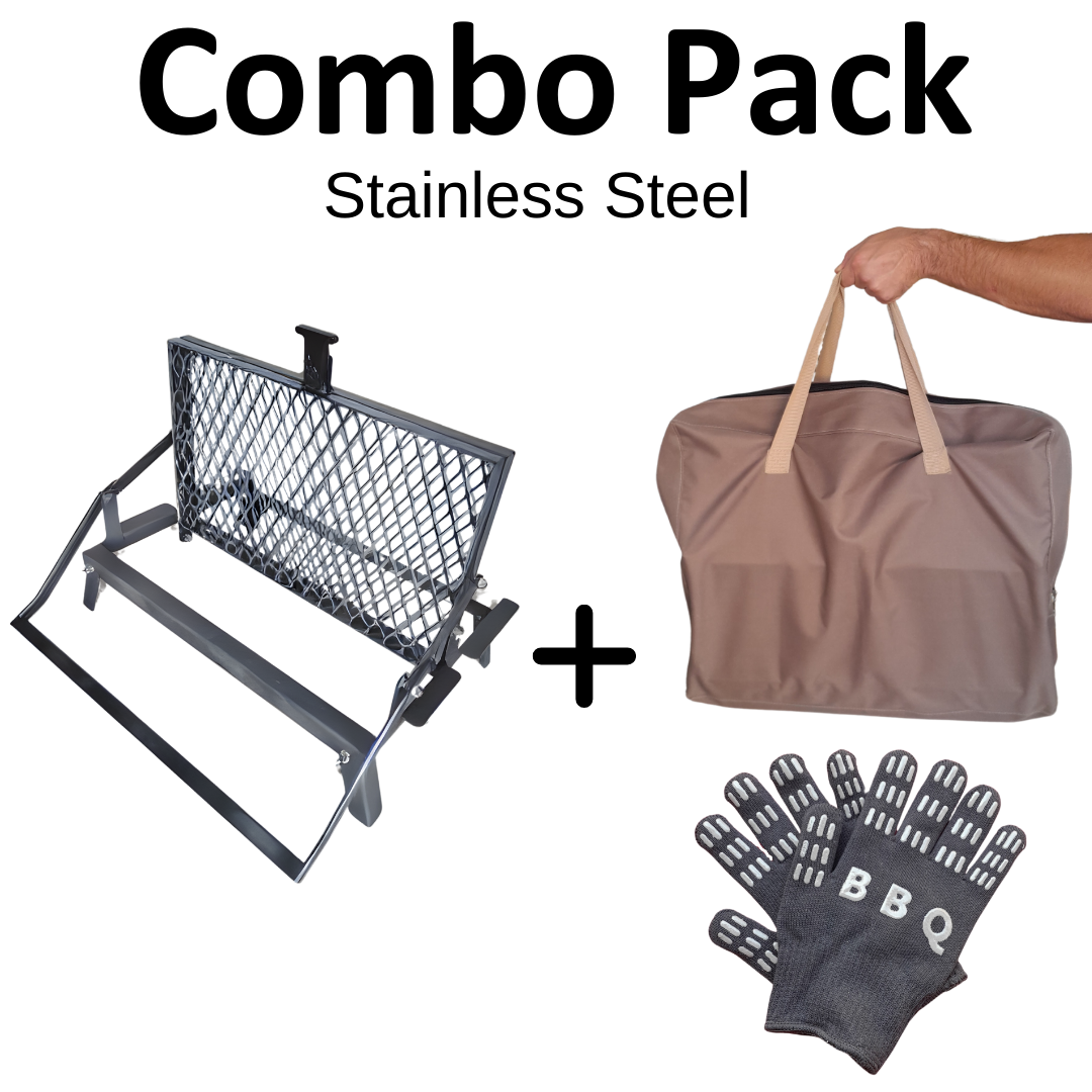 Flipbraai starter Combo (Stainless Steel)