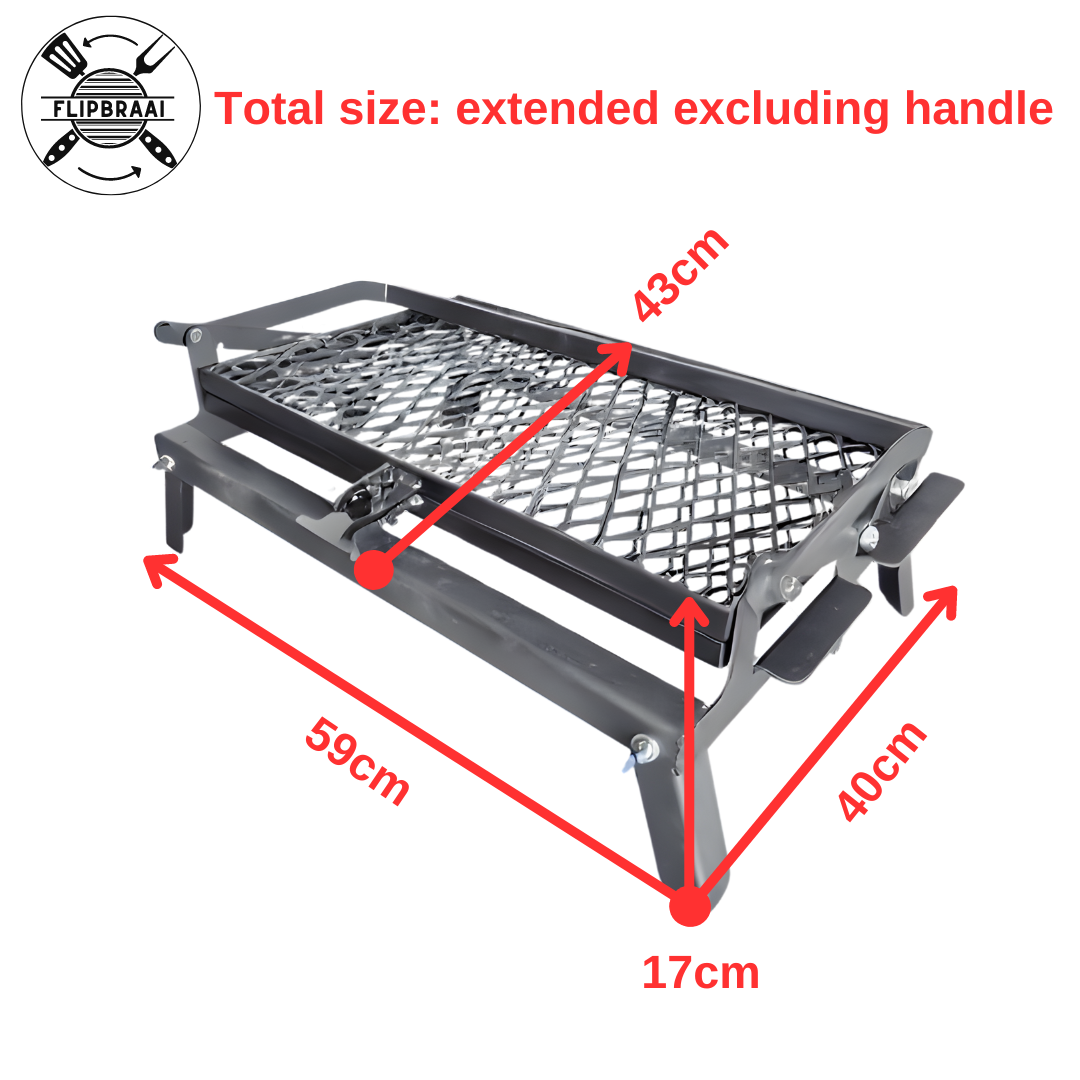 Stainless Steel Flip braai – Flipbraai