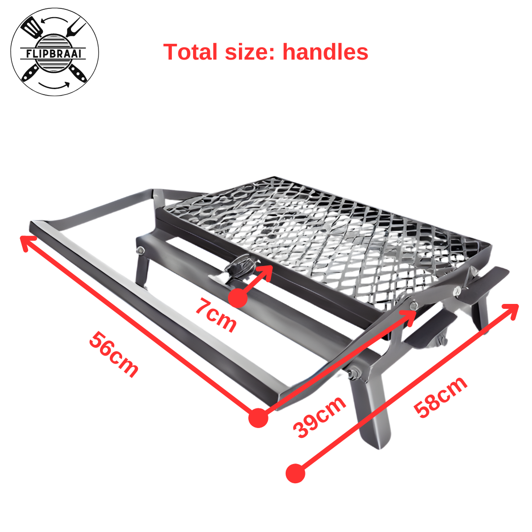 Stainless Steel Flip braai – Flipbraai
