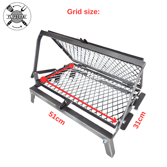 Stainless Steel Flip braai – Flipbraai